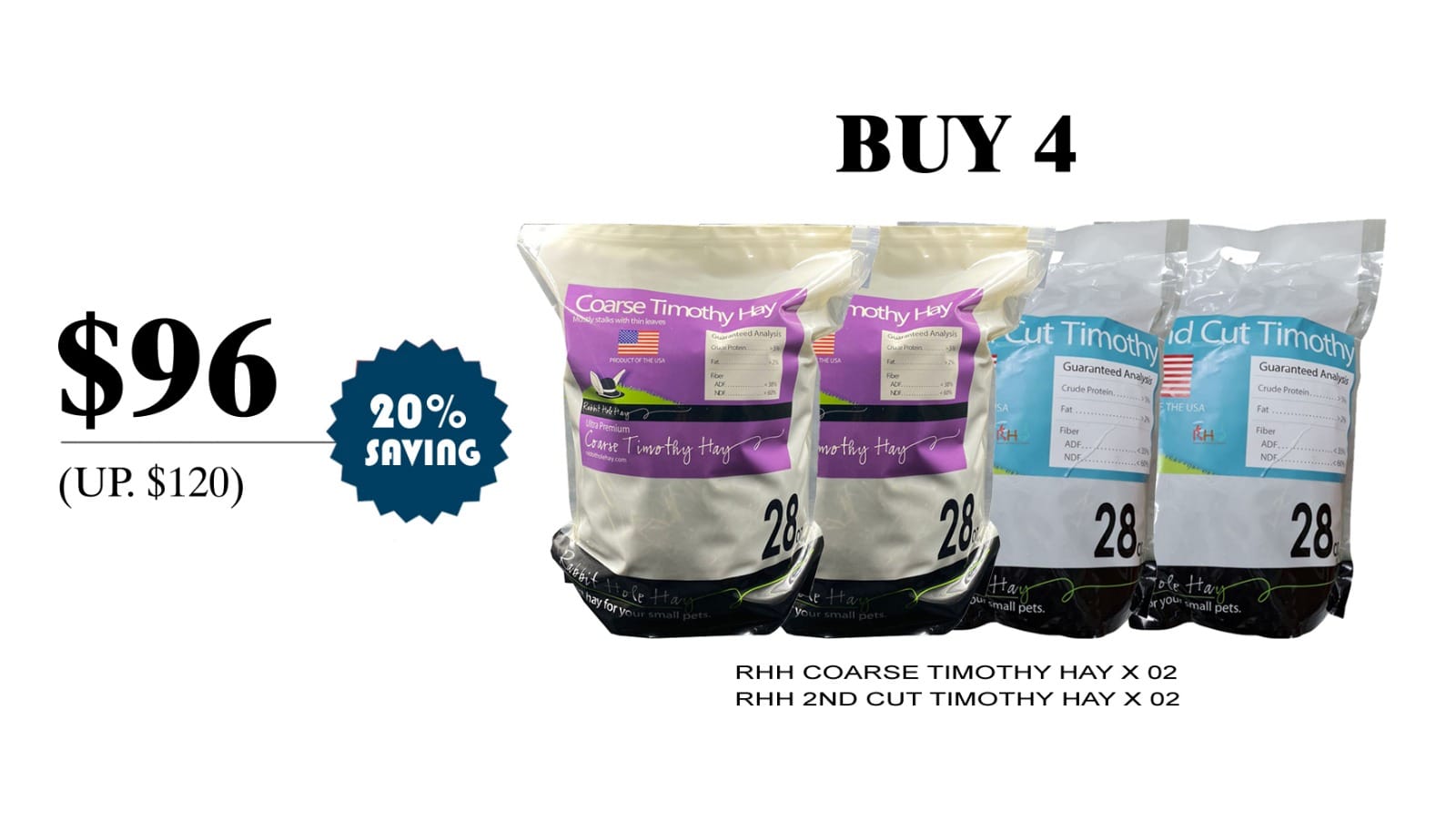 Small Animal Hay Bundle 2 (B10) – lavishpetcentre