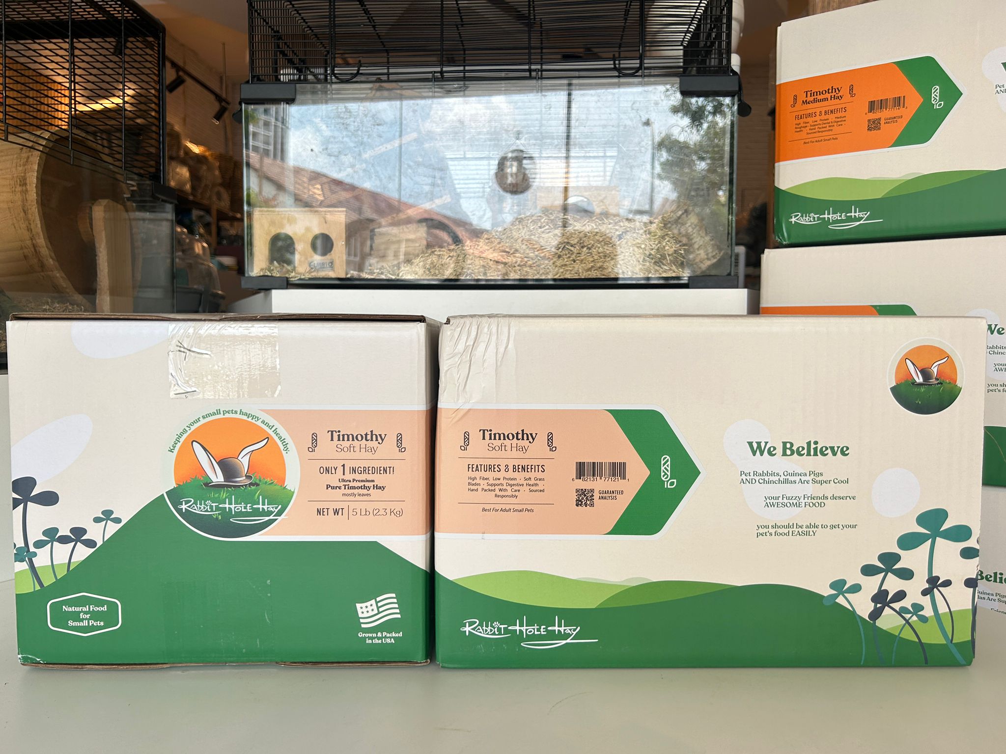 Bundle (Rabbit Hole Hay 5Lbs Soft Timothy hay x2) – lavishpetcentre